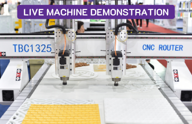 live machine demonstration – Thailand Industrial Fair